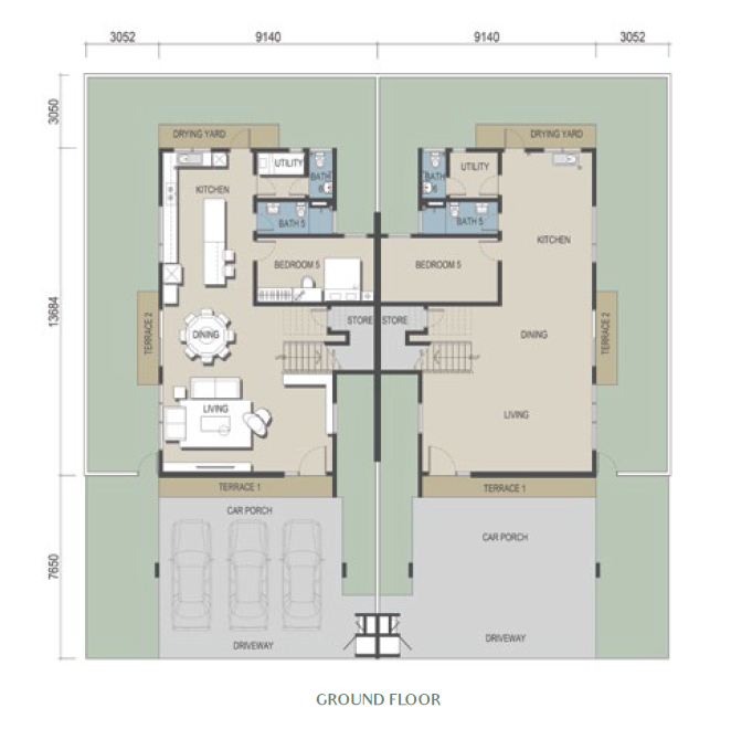 Sierra Hijauan | Type SD4 | Semi-Detached